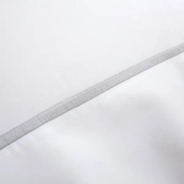 YVES DELORME Athena Euro Sham - Silver