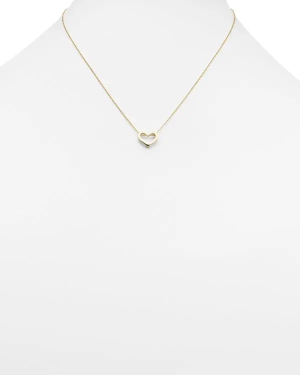Roberto Coin 18kt Yellow Heart Necklace