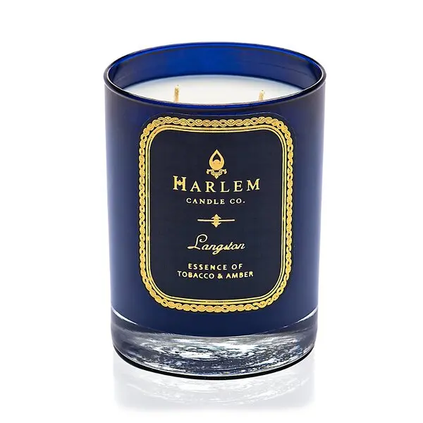 HARLEM CANDLE CO. Langston Luxury Candle - Blue