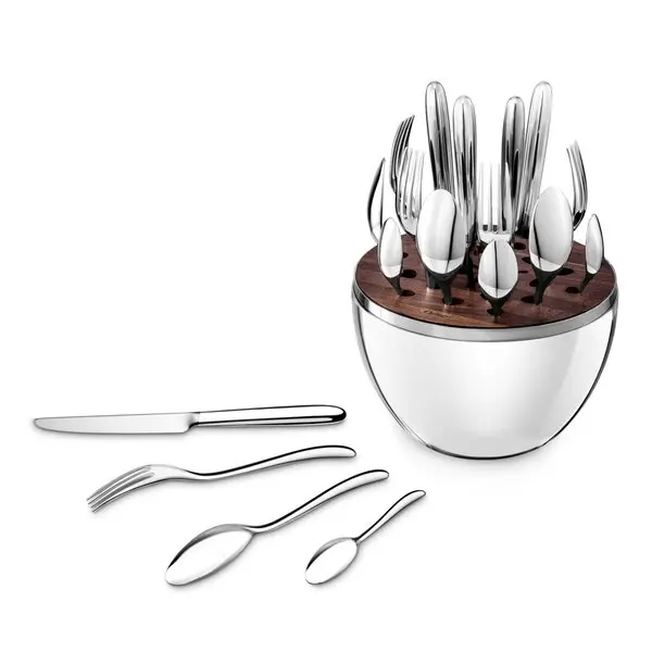 Christofle Mood 24-piece Flatware Set - Silver