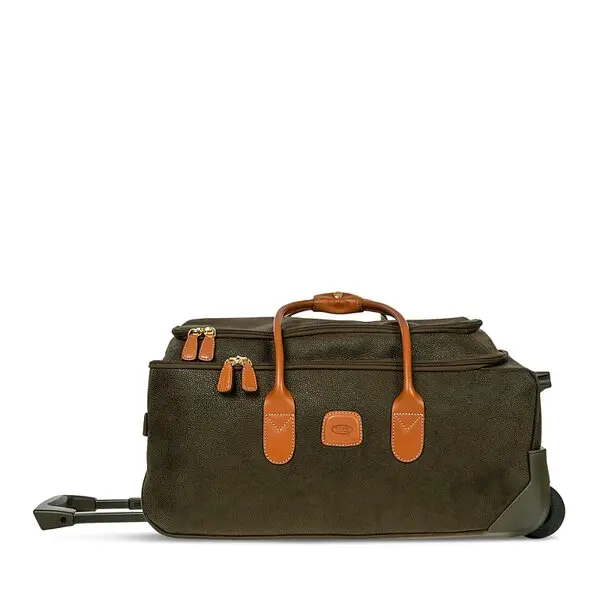 Bric'S Life 21" Carry-on Rolling Duffel - Olive