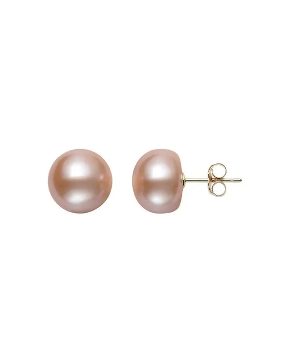 Bloomingdale'S Cultured Freshwater Pearl Stud Earrings - Pink