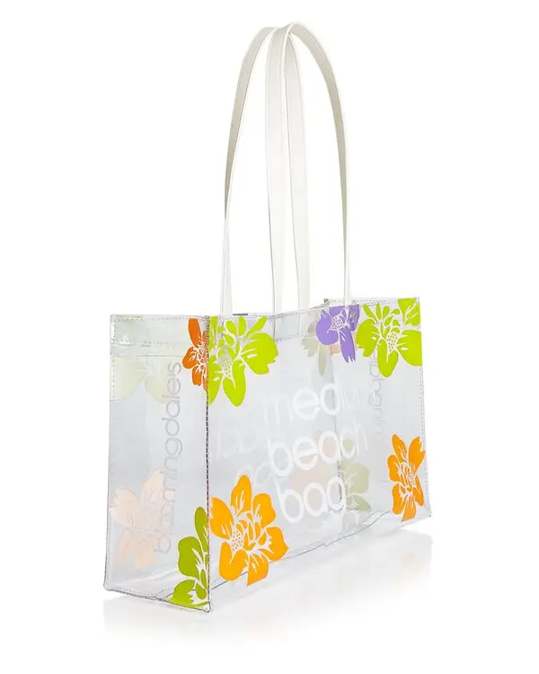 Bloomingdale'S Medium Beach Bag - Clear