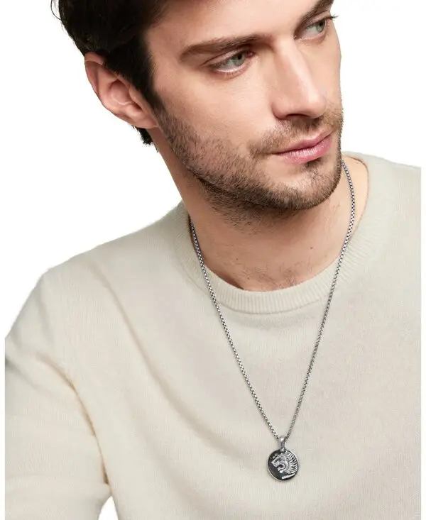 David Yurman Petrvs Lion Amulet - Silver