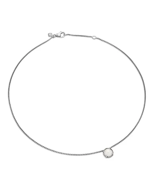 David Yurman Chatelaine Pendant Necklace With