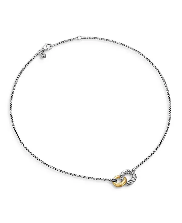 David Yurman Belmont Curb Link Necklace, 20mm