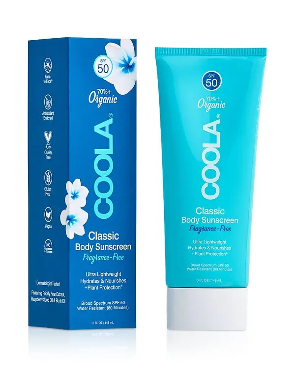 COOLA® Classic Body Sunscreen Lotion Spf 50, Fragrance-free 5 Oz - No Color