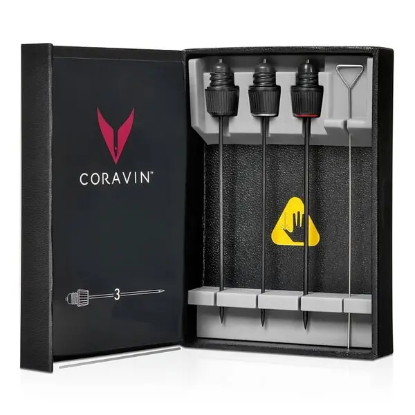 CORAVIN 1000 Three-needle Assortment Kit - Black