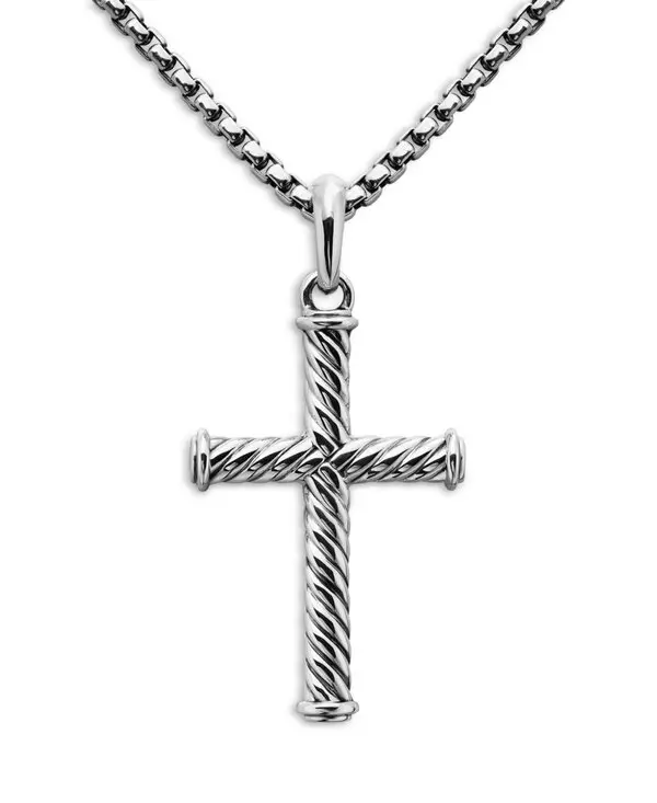 David Yurman Cable Cross Pendant