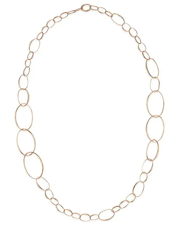 Pomellato 18k Link Necklace - Rose Gold