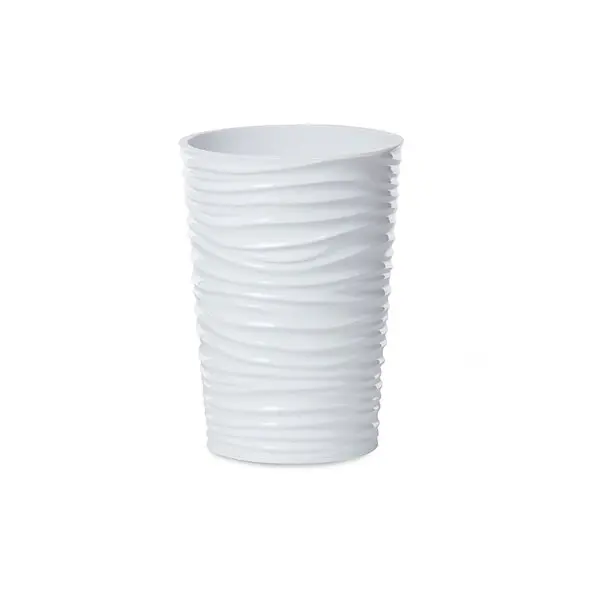 ROSELLI By The Sea Wastebasket - White
