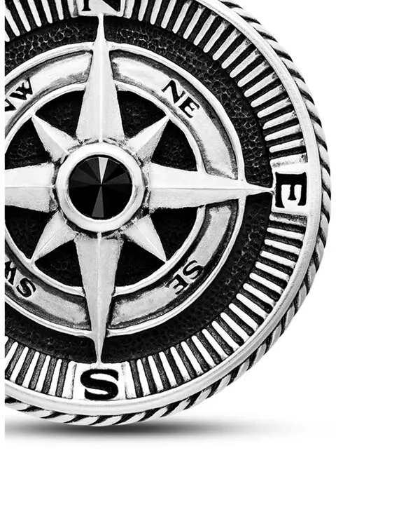 David Yurman Maritime Compass Amulet - Silver