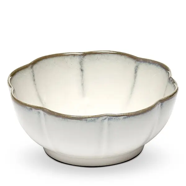 SERAX Inku Ribbed Bowl Xl - White