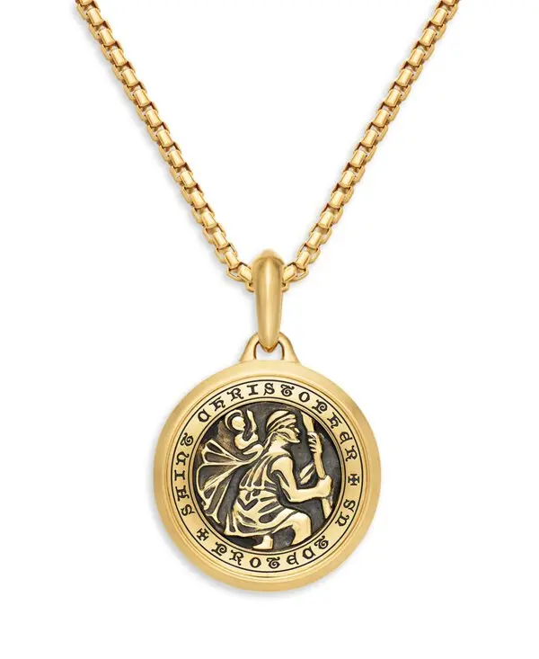 David Yurman St. Christopher Amulet