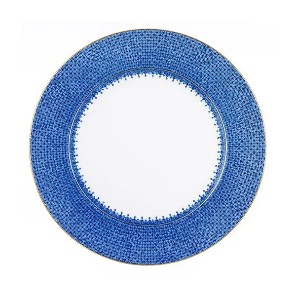 MOTTAHEDEH Blue Lace Service Plate - No Color
