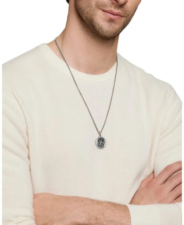 David Yurman St. Christopher Amulet - Silver