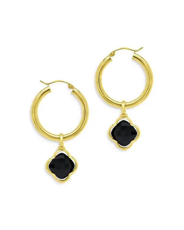 Bloomingdale'S 14k Yellow Clover Drop Earrings - Gold