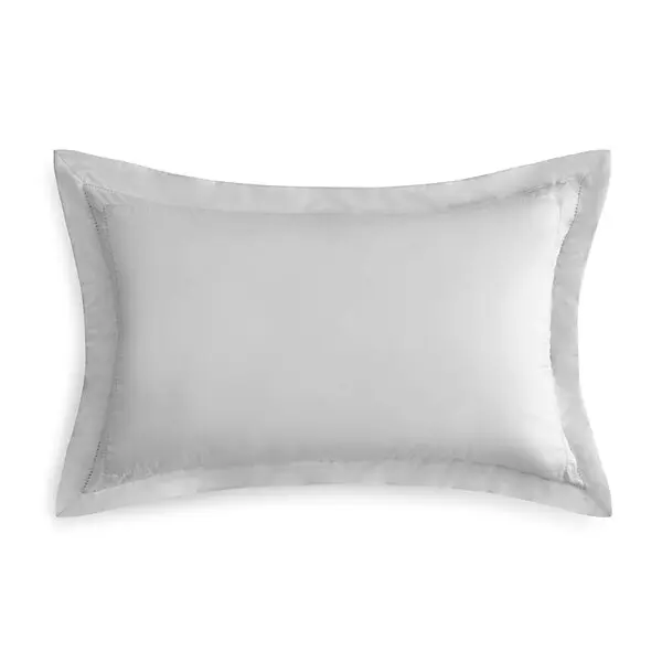 HUDSON PARK COLLECTION 680tc Supima Sateen Decorative Pillow, 14 X 22 Exclusive - Silver