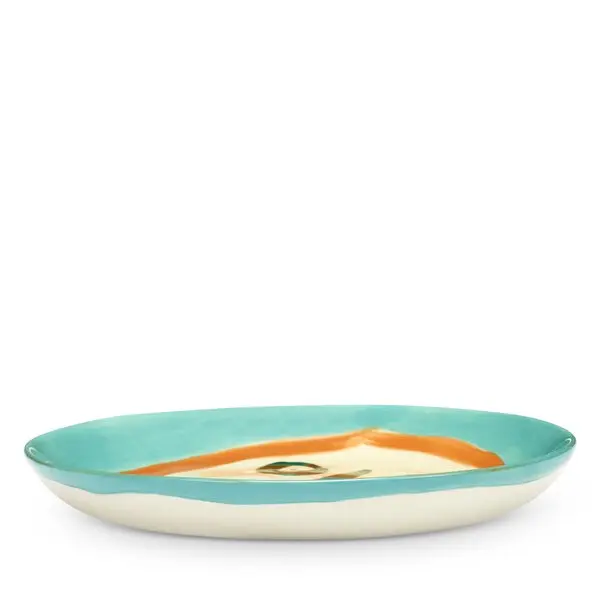 SERAX Feast Ottolenghi Face 1 Extra Small Plate - Blue Multi