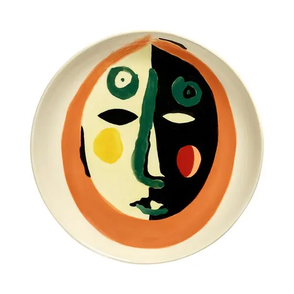 SERAX Feast Ottolenghi Face 1 Extra Small Plate - Multi