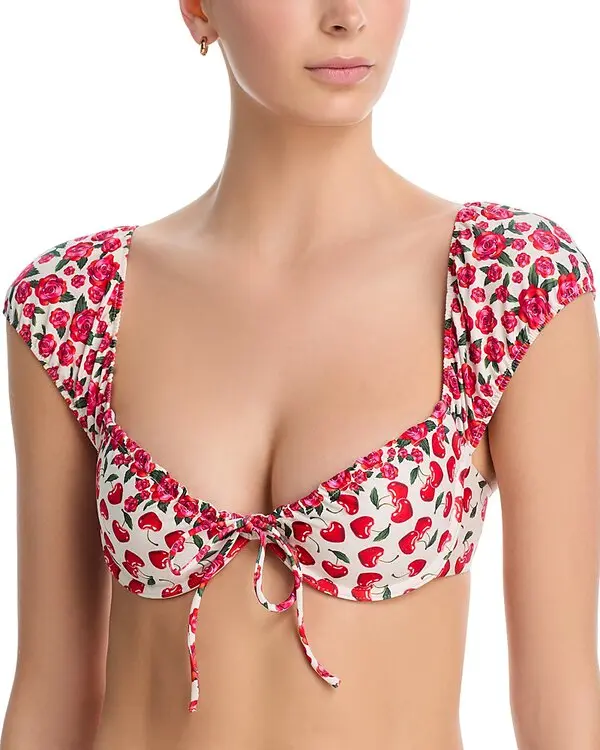 Agua Bendita Lupita Underwire Cherish Bikini Top - Multi