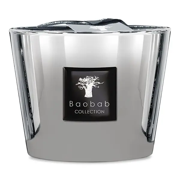 BAOBAB COLLECTION Max 10 Les Exclusive Platinum Candle - Silver