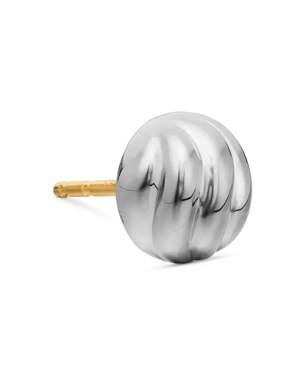 David Yurman Sculpted Cable Earrings - Silver