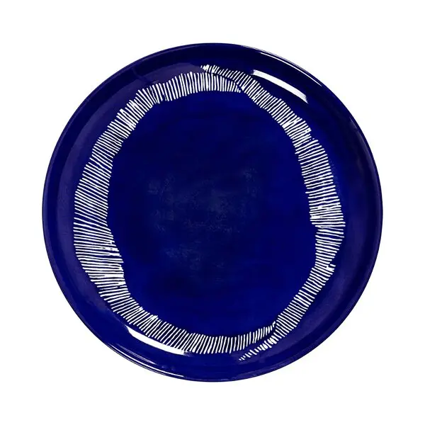 SERAX Feast Ottolenghi Medium Plate - Blue/white