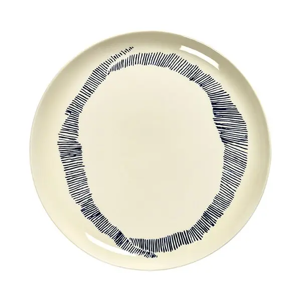 SERAX Feast Ottolenghi Large Plate - White/blue