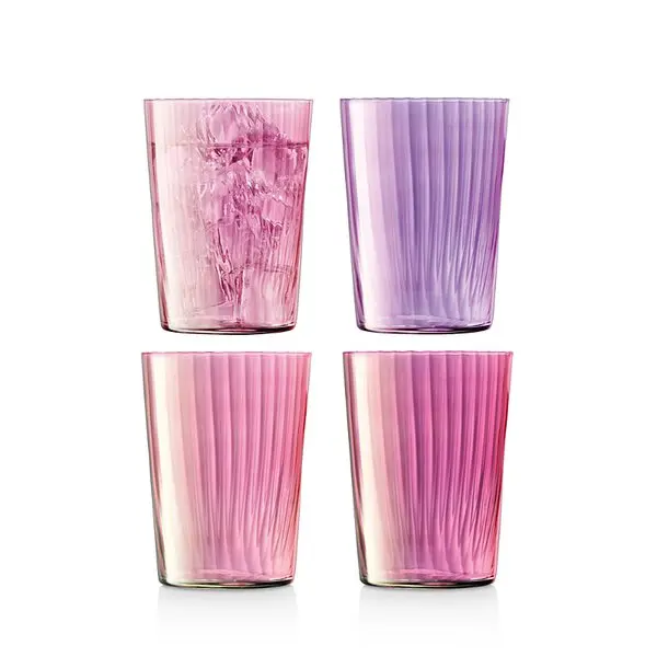 LSA Gems Tumblers, Set Of 4 - Garnet