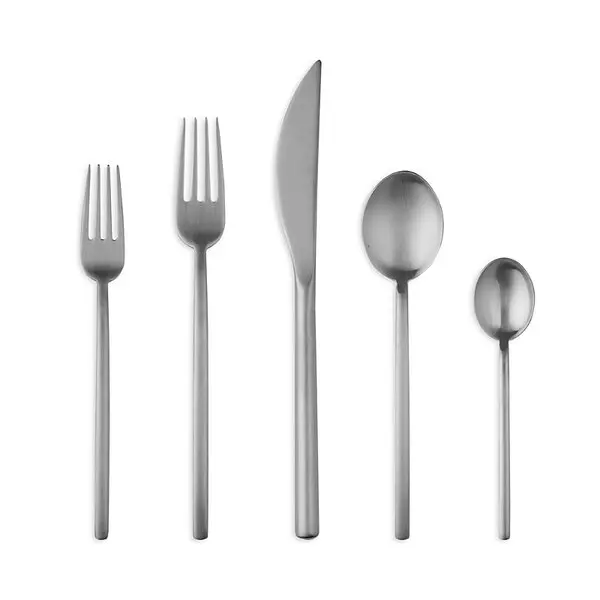 MEPRA Duo Ice Flatware 5-piece Place Setting - Silver