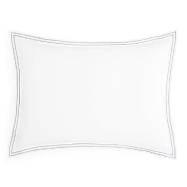 HUDSON PARK COLLECTION Italian Percale Standard Sham Exclusive - Silver