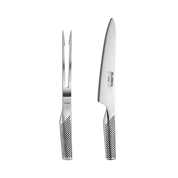 GLOBAL 2-piece Carving Set - Stainless Steel
