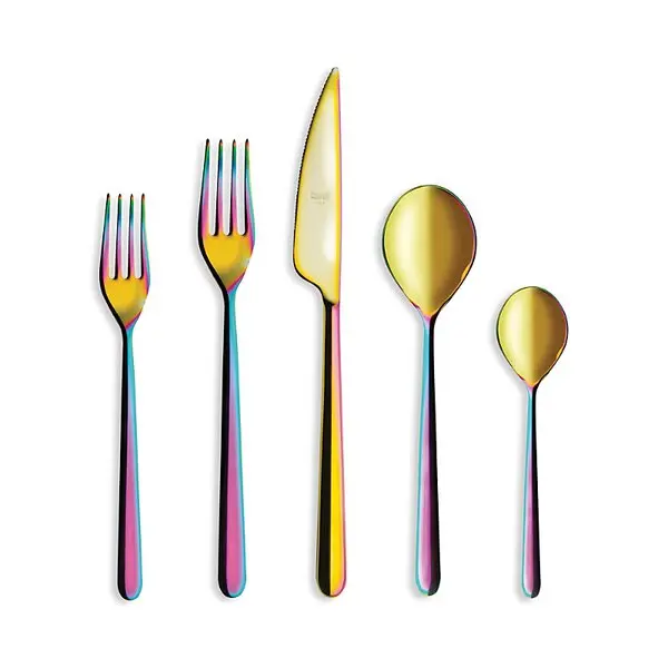 MEPRA Linea Rainbow 5-piece Place Setting - Multi