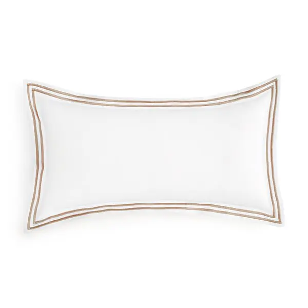 HUDSON PARK COLLECTION Italian Percale Decorative Pillow, 10 X 20 Exclusive - Champagne