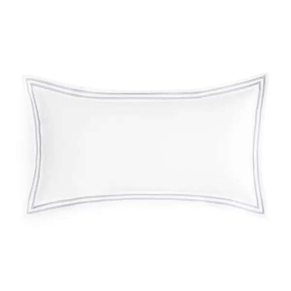HUDSON PARK COLLECTION Italian Percale Decorative Pillow, 10 X 20 Exclusive - Silver