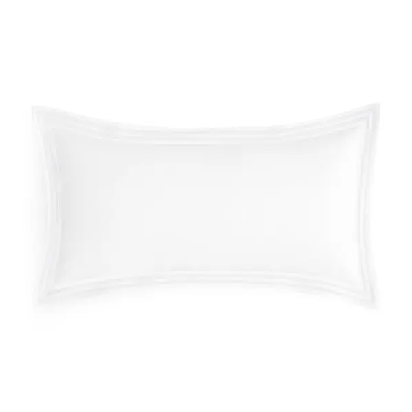 HUDSON PARK COLLECTION Italian Percale Decorative Pillow, 10 X 20 Exclusive - White