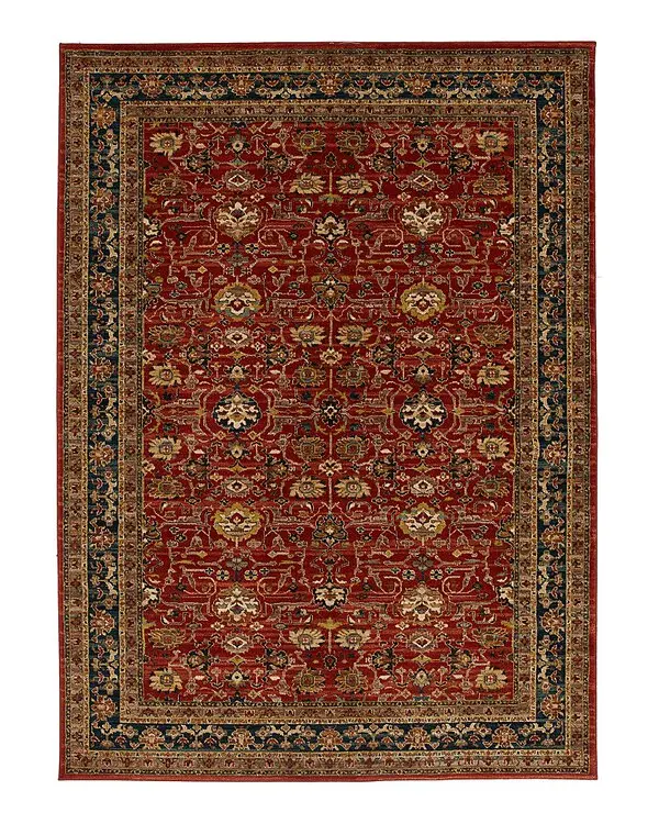 KARASTAN Market Keralam Area Rug, 8' X 11 - Garnet