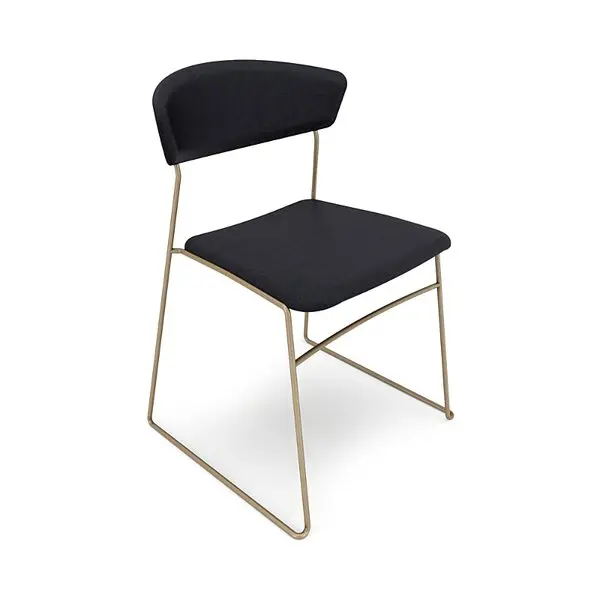 HUPPE Wolfgang Metal Chair - Dark Blue
