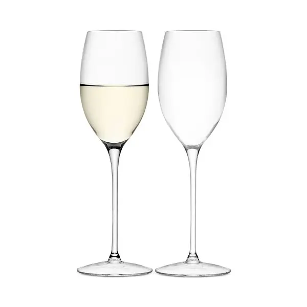 LSA Wine & Champagne Flutes, Set Of 2 - Clear
