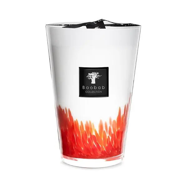 BAOBAB COLLECTION Max 35 Feathers Maasai Candle - No Color