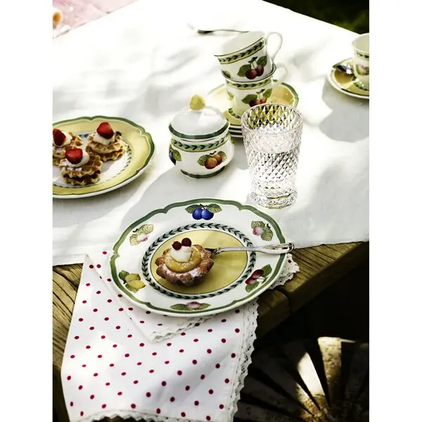 VILLEROY & BOCH French Garden Covered Sugar Bowl
