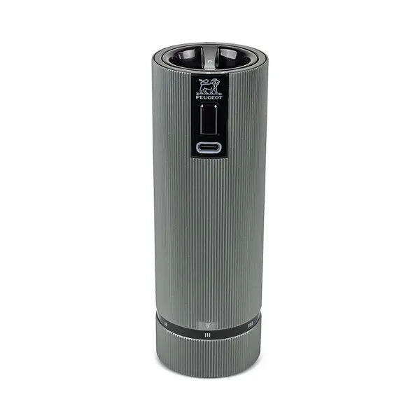 PEUGEOT Line Electric Pepper Mill, U'select Aluminum, 6 - Carbon