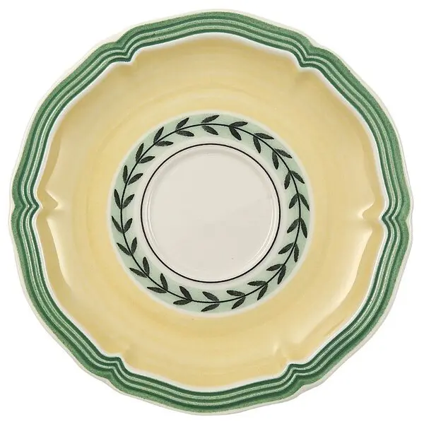 VILLEROY & BOCH French Garden After Dinner Saucer - Fleurence