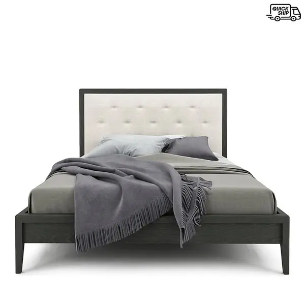 HUPPE Edmond Queen Bed - Raw Birch