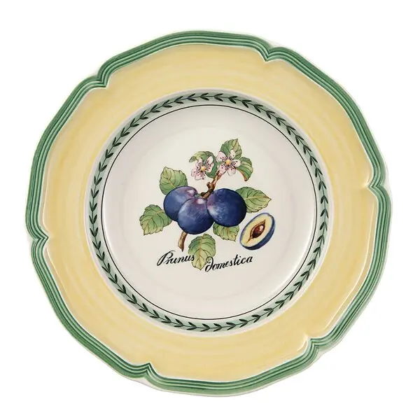 VILLEROY & BOCH French Garden Rim Soup Bowl - Valence