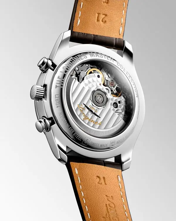 LONGINES Master Collection 40mm Strap Watch - Silver/brown