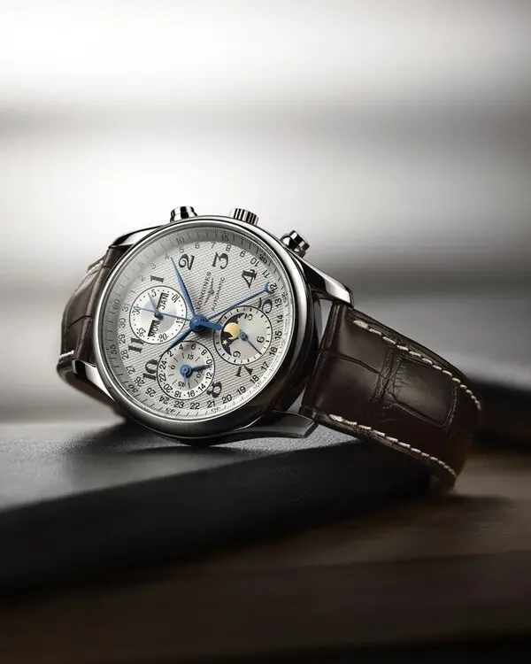 LONGINES Master Collection 40mm Strap Watch - Silver/brown