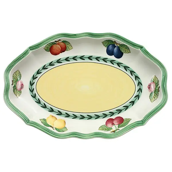 VILLEROY & BOCH French Garden Pickle Dish - Fleurence