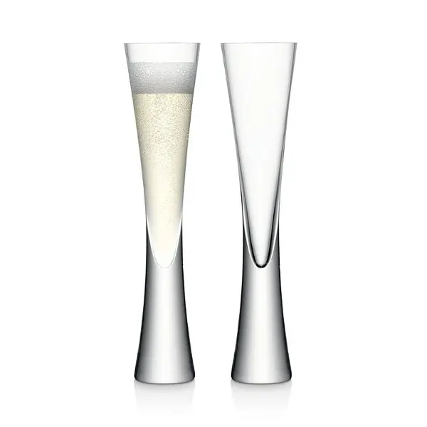 LSA International Moya Champagne, Set Of 2 - No Color